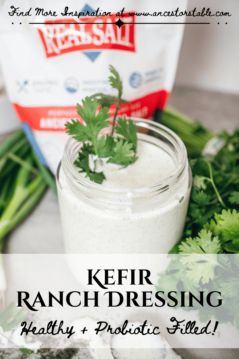 Homemade Ranch Dressing with Kefir Recipe - The Ancestors Table
