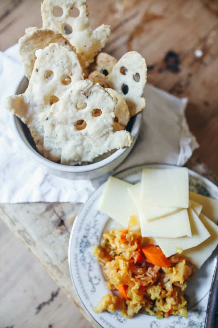 Spooky Sourdough Halloween Ghost Crackers - The Ancestors Table